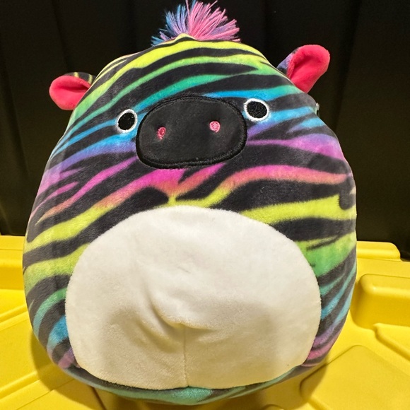 Squishmallows | Toys | Safiyah Zebra Kellytoy Squishmallow Tag Is Bent ...